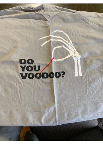 Light Gray "Do You Voodoo" T-Shirt - Voodoo Resins